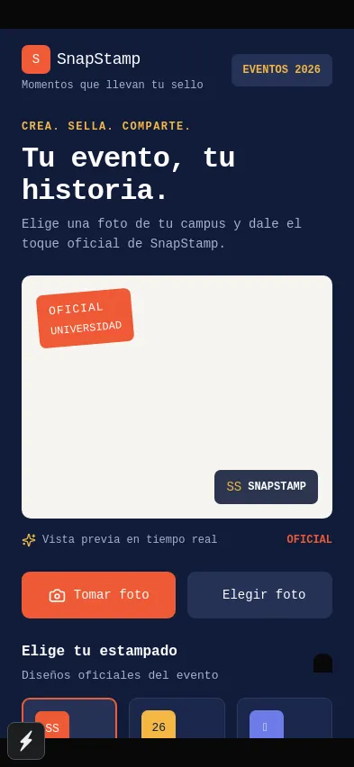 SnapStamp Móvil