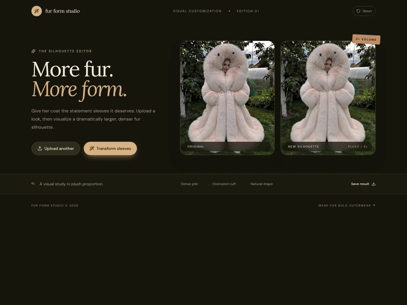 Fur Sleeve Designer