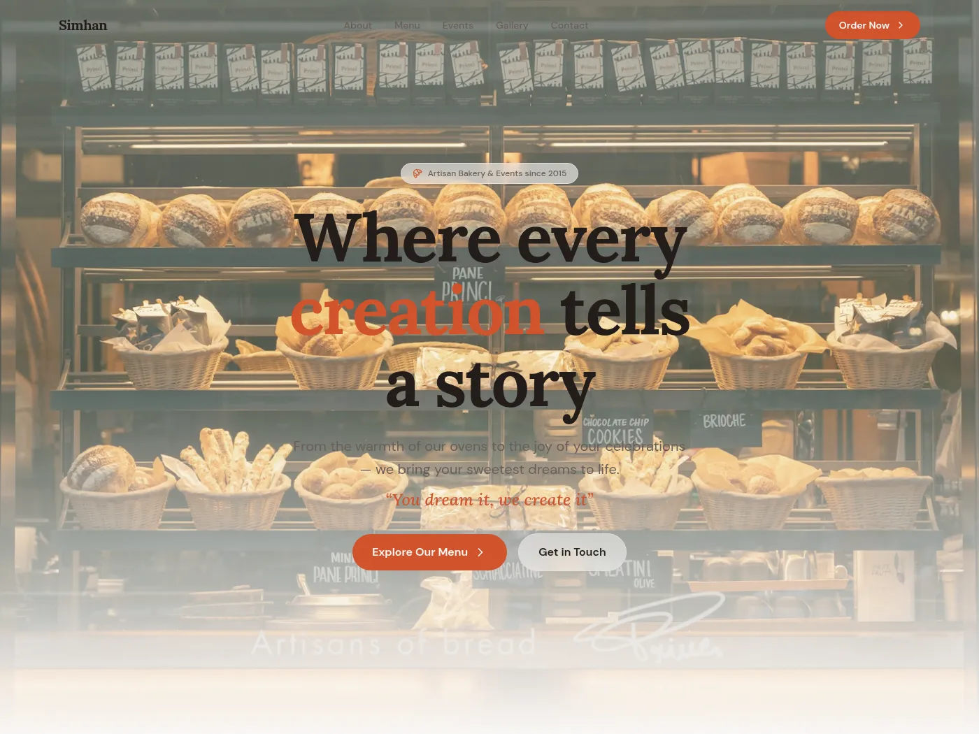 Simhan Bakery & Events