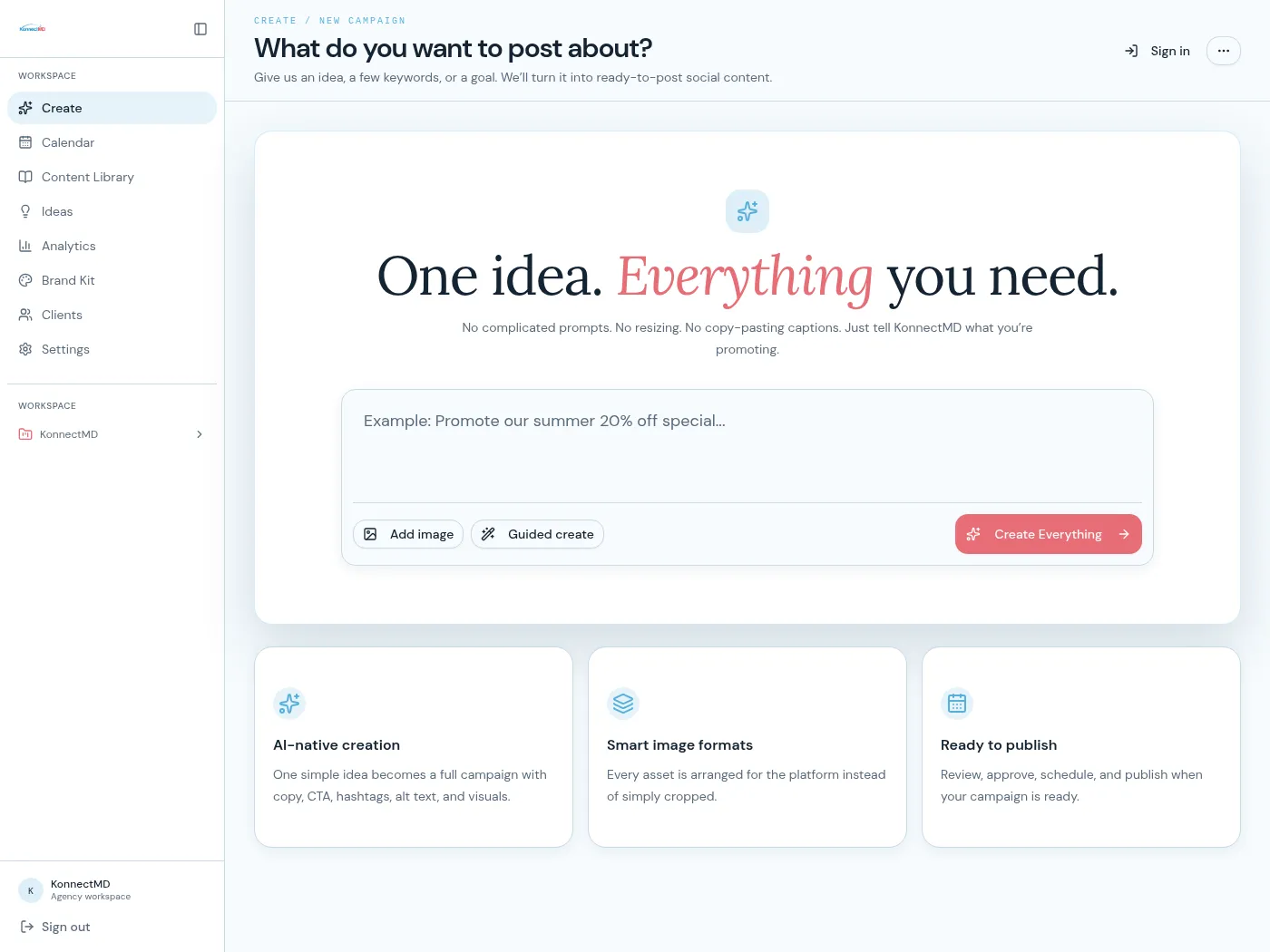 Social Post Wizard