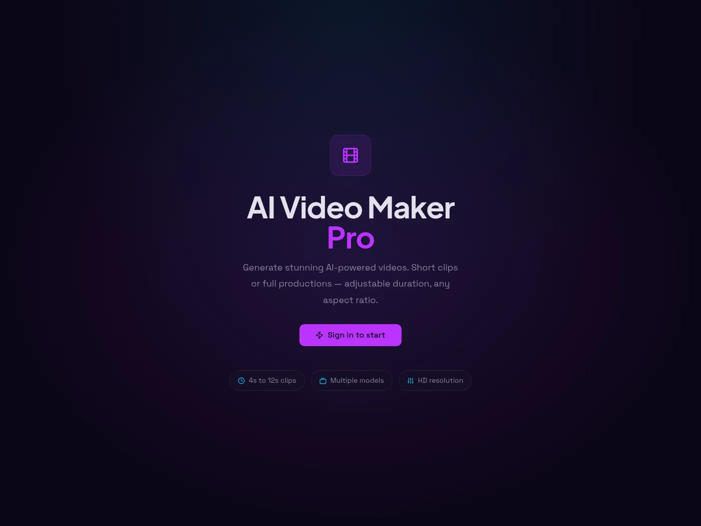 AI Video Maker Pro