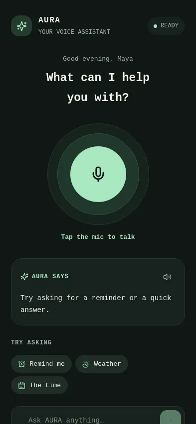 Siri-Style Voice Assistant