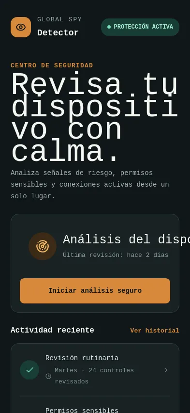 Espía Detector Global