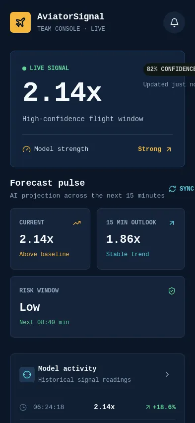 AviatorSignal AI