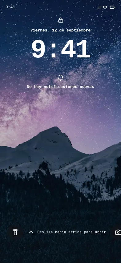 iOS LockScreen Clone
