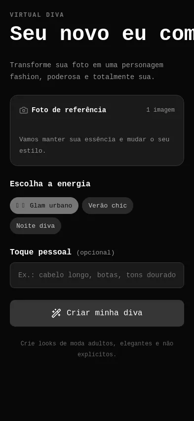 Virtual Diva Creator