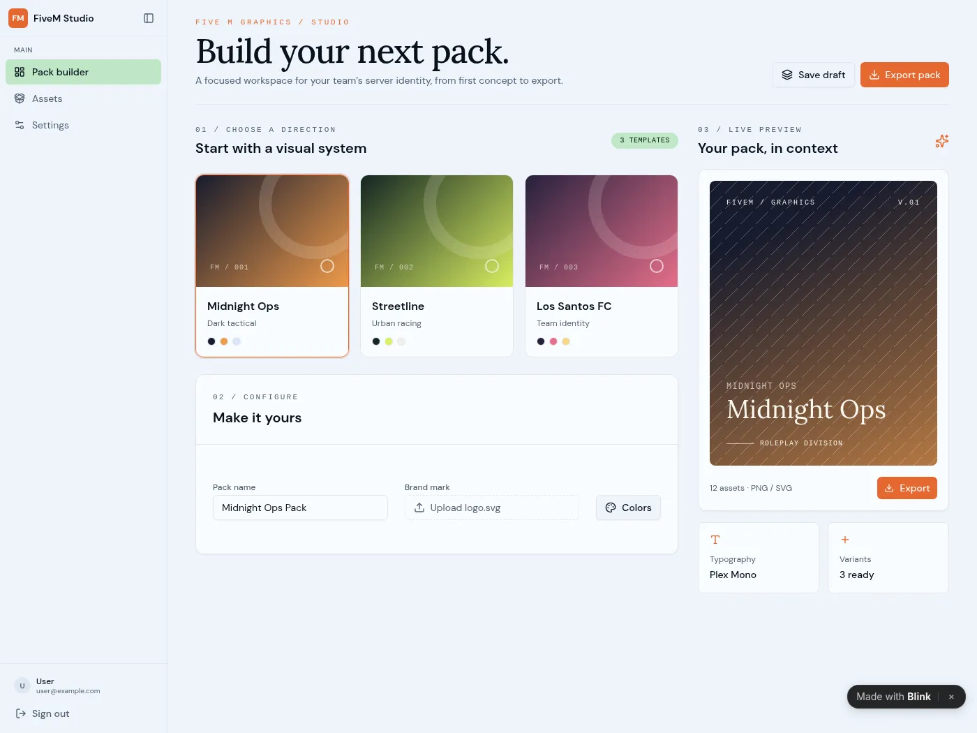 FiveM Graphics Pack Builder