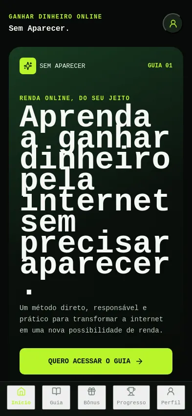 Ganhar Dinheiro Online Pro