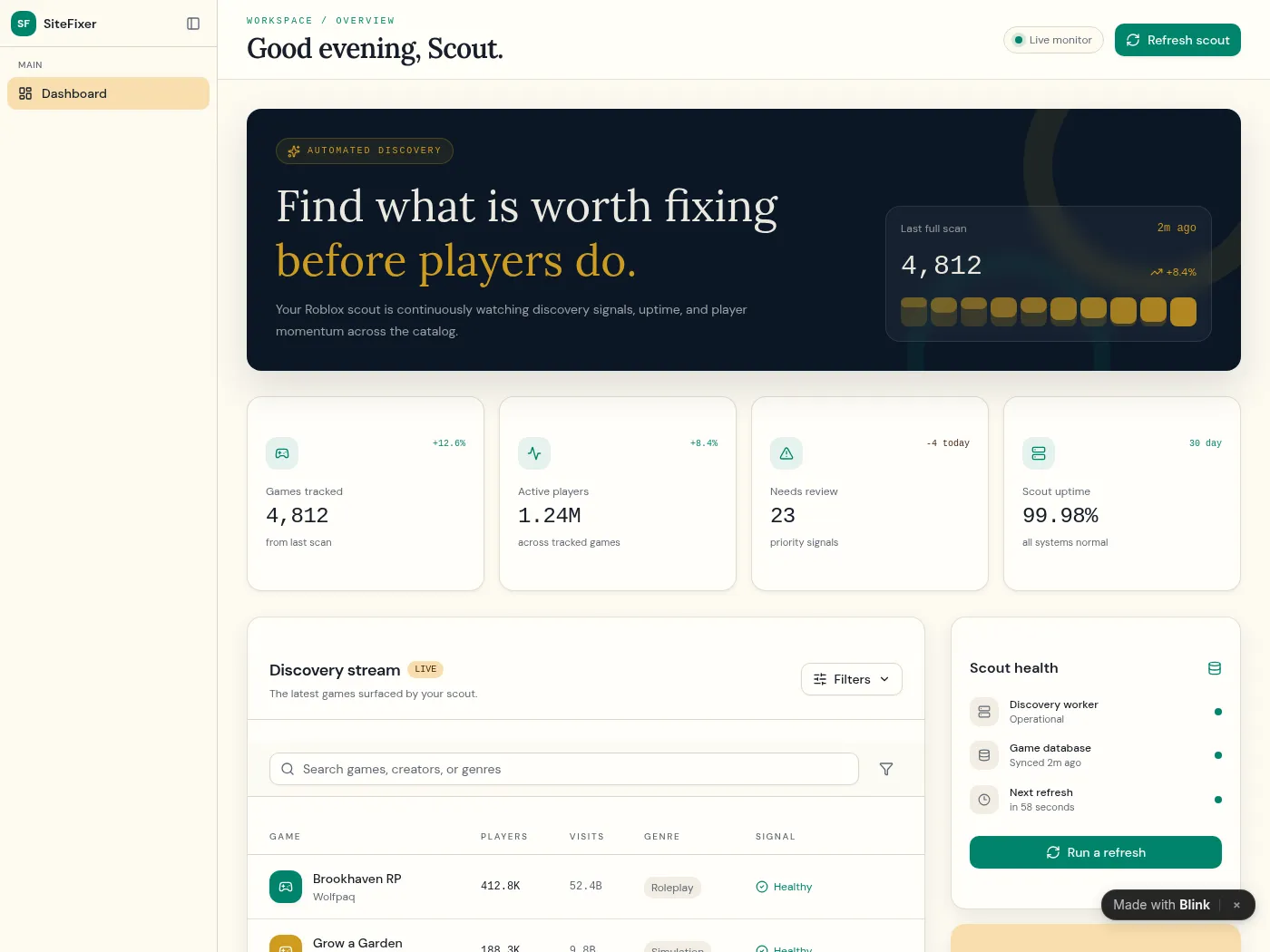 SiteFixer