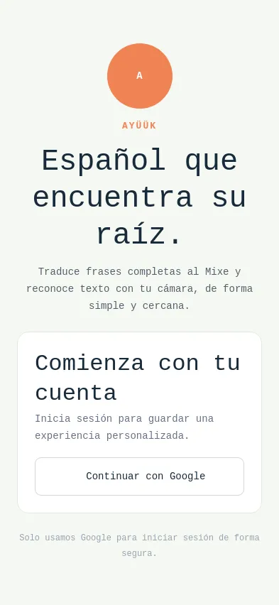 Mixe Translate Cam App