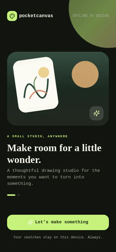 PocketCanvas Studio
