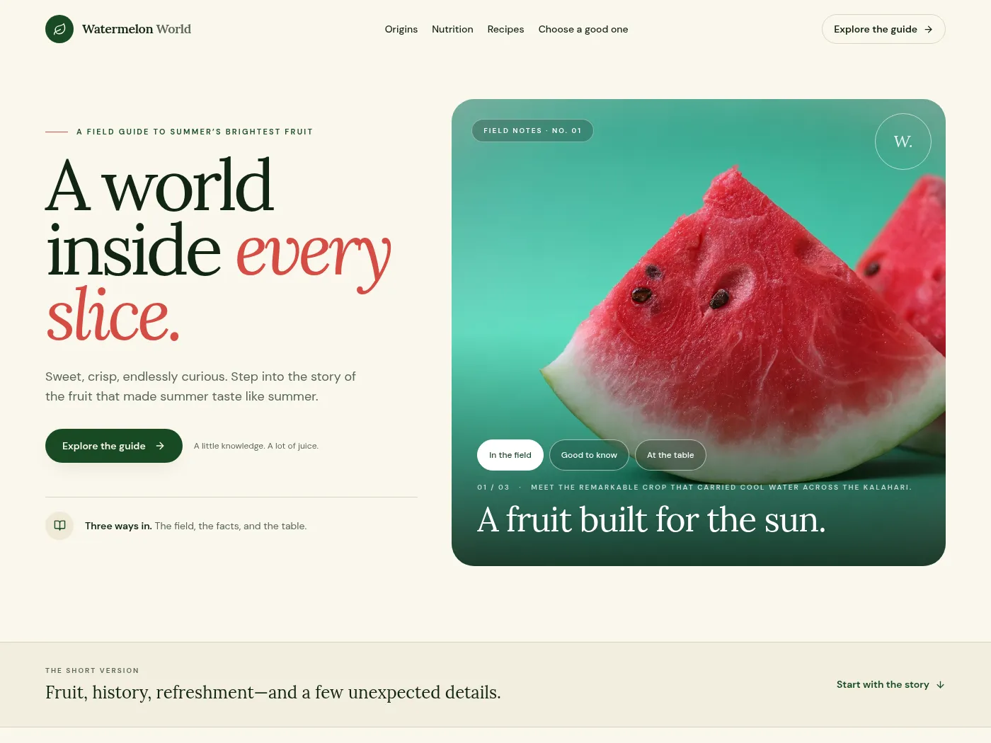 Watermelon World