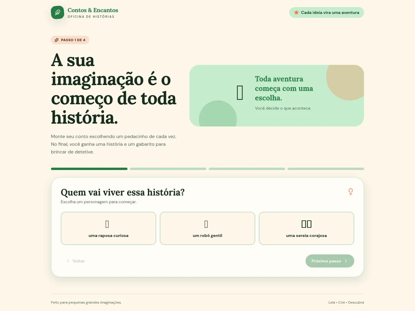 Contos Criança Criador