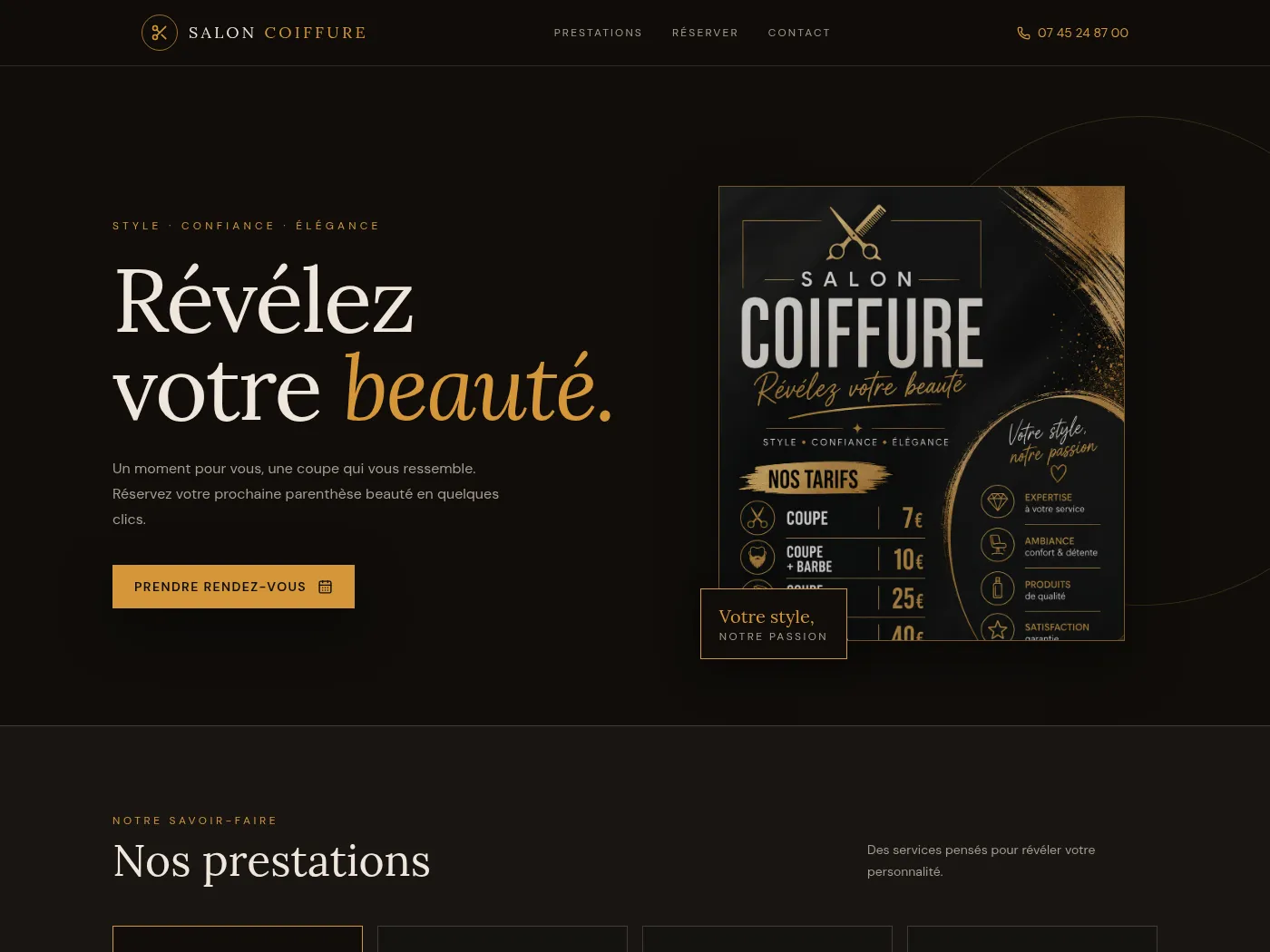 Coiffure Rendez-Vous Pro