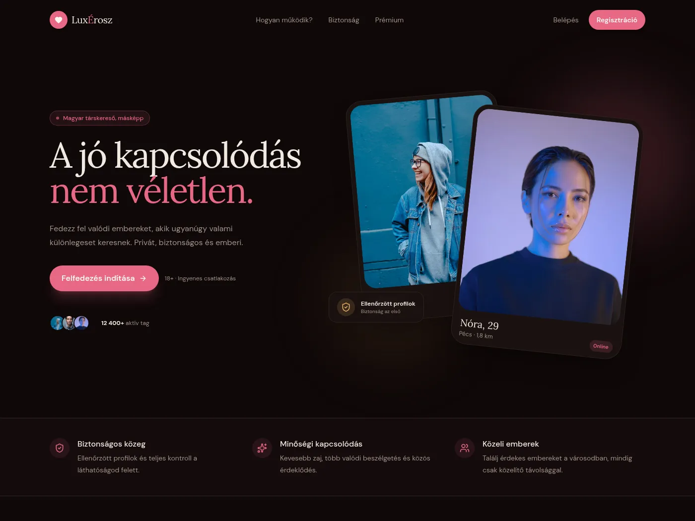 LuxÉrosz Dating Platform