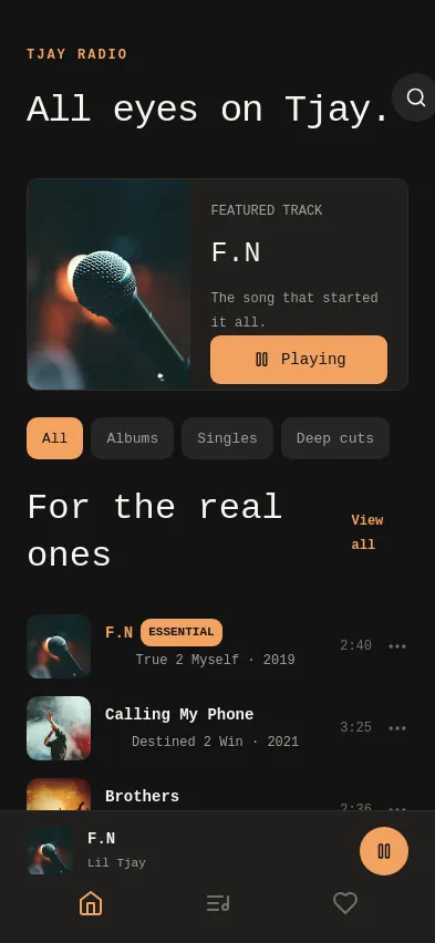 Lil Tjay Music