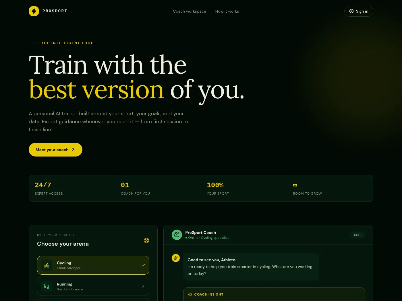 ProSport AI Coach