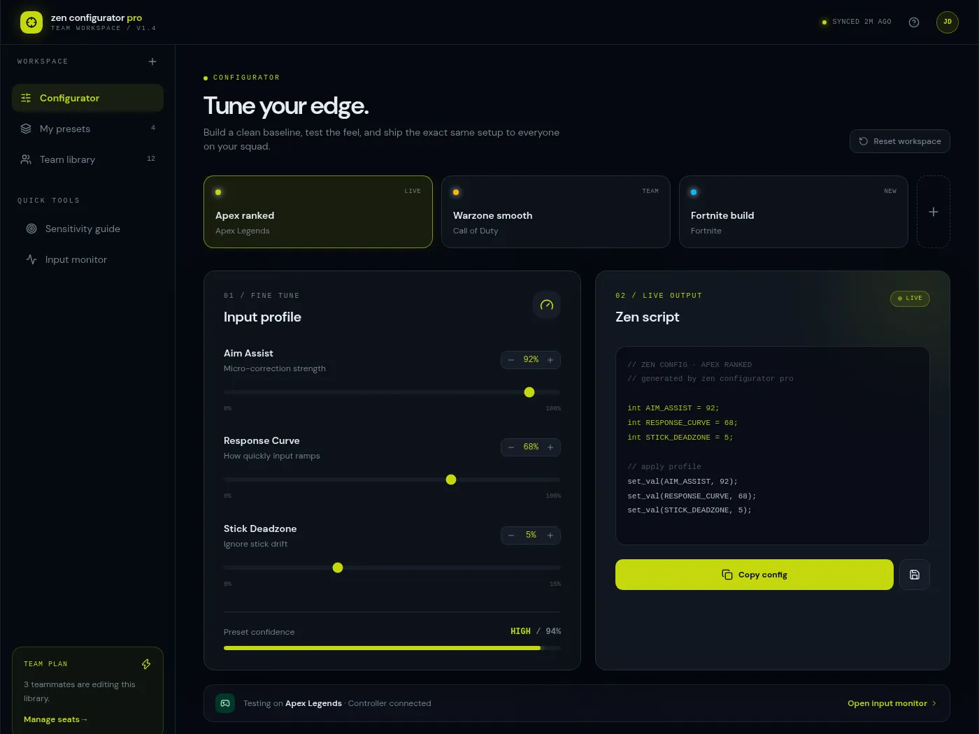 Zen Configurator Pro