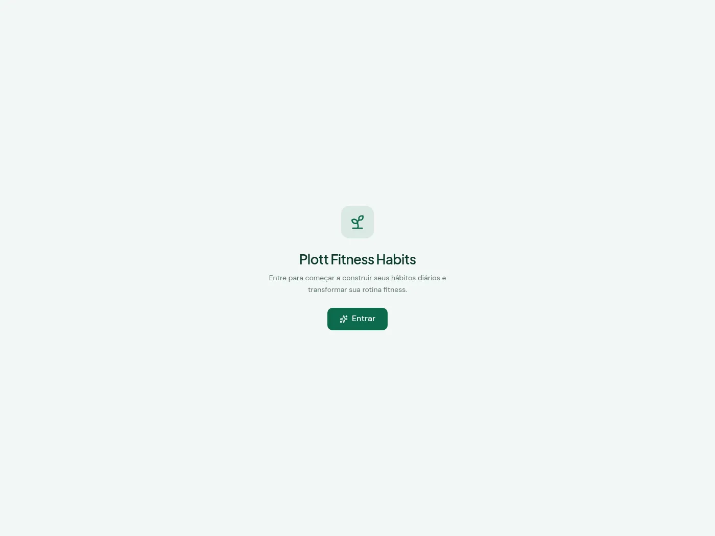 Plott Fitness Habits
