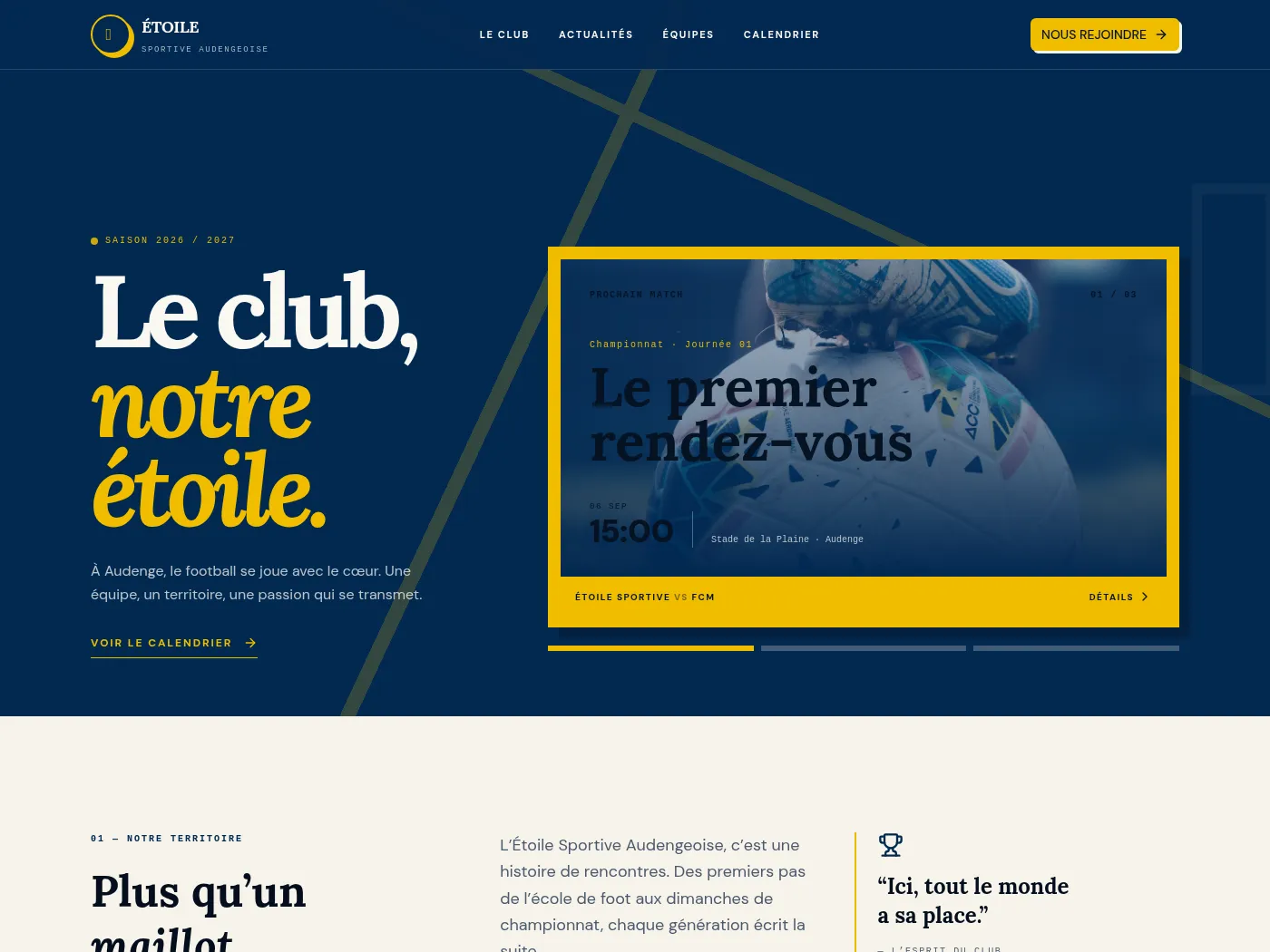 Étoile Sportive Club Site