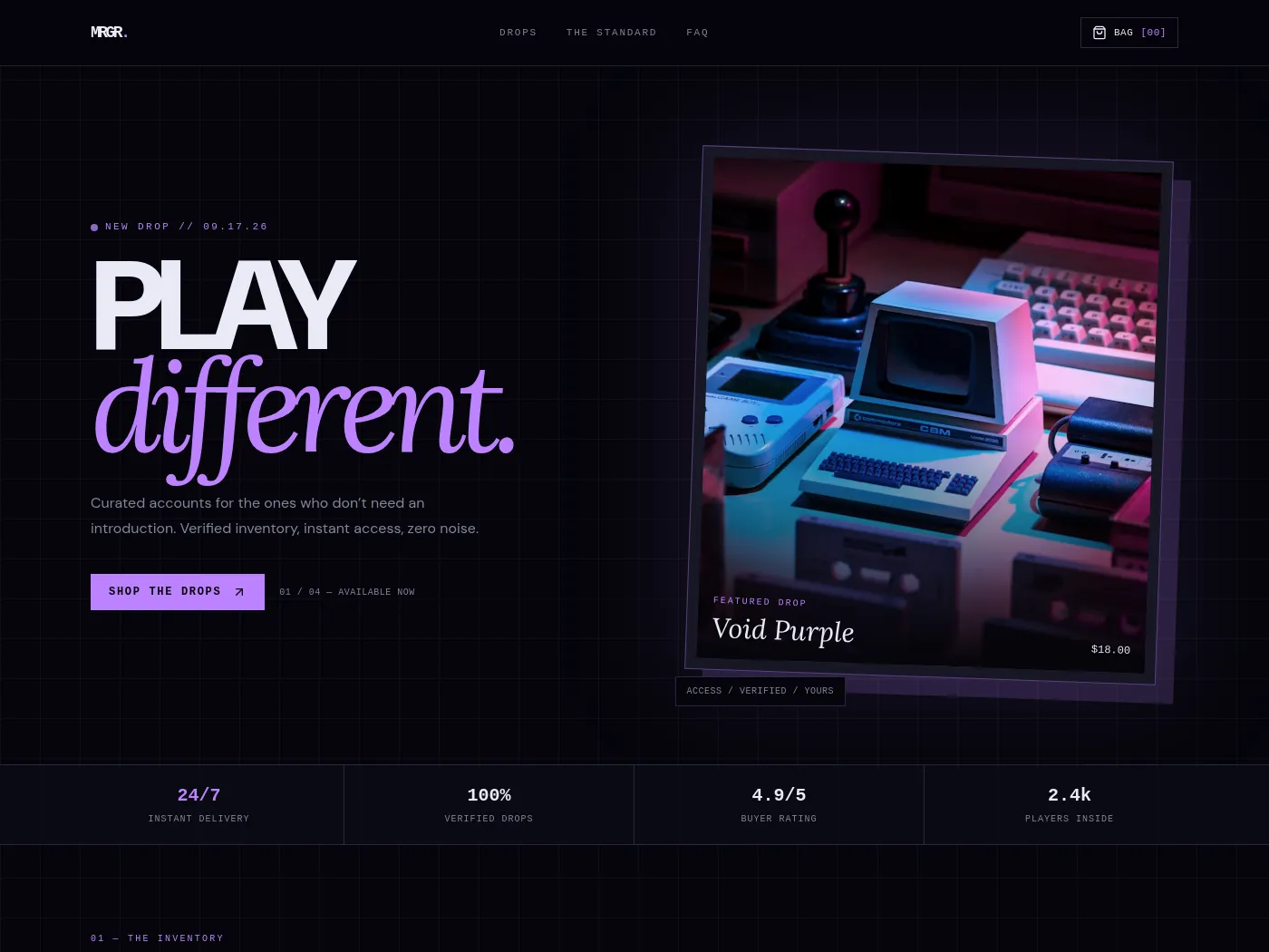 MRGR Auth Theme Shop