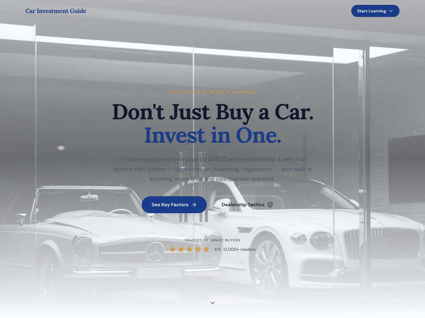 Car Investment Guide