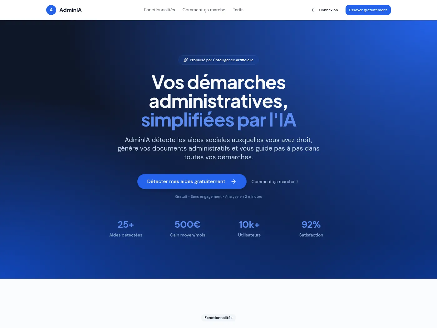 AdminIA Assistant Platform