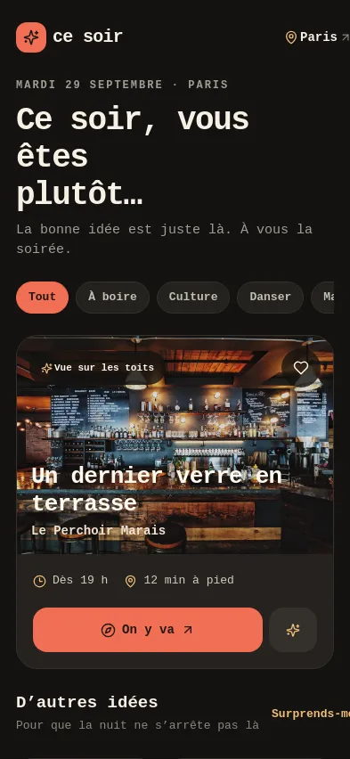 Ce Soir Companion
