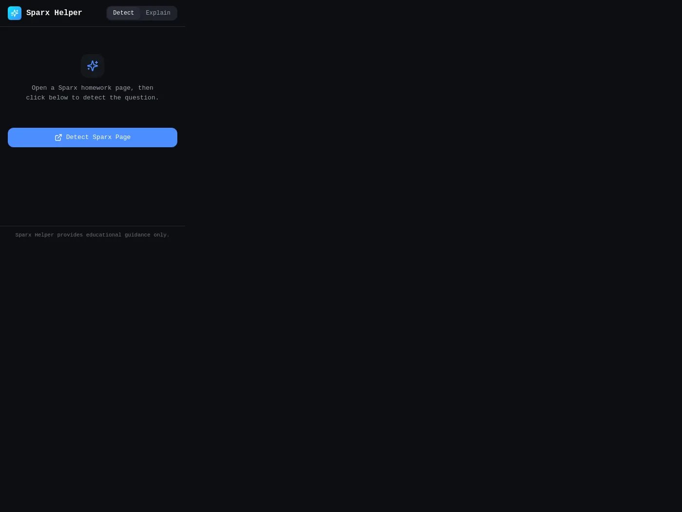 Sparx Helper Extension