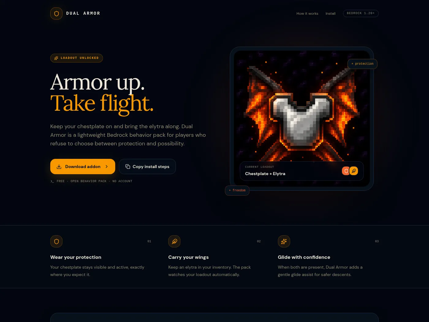 Dual Armor Addon