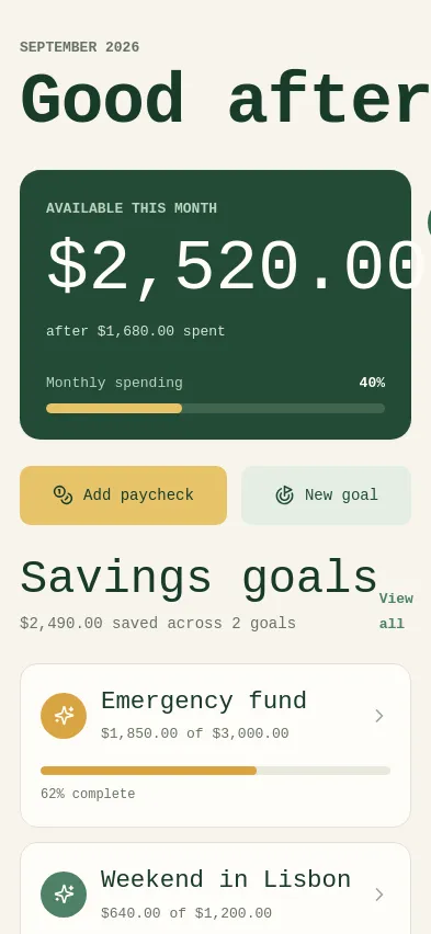 AndroBudget Tracker