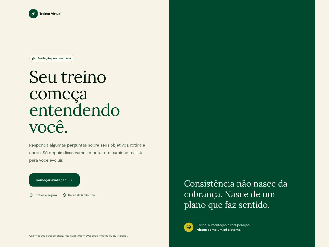 Personal Trainer Virtual