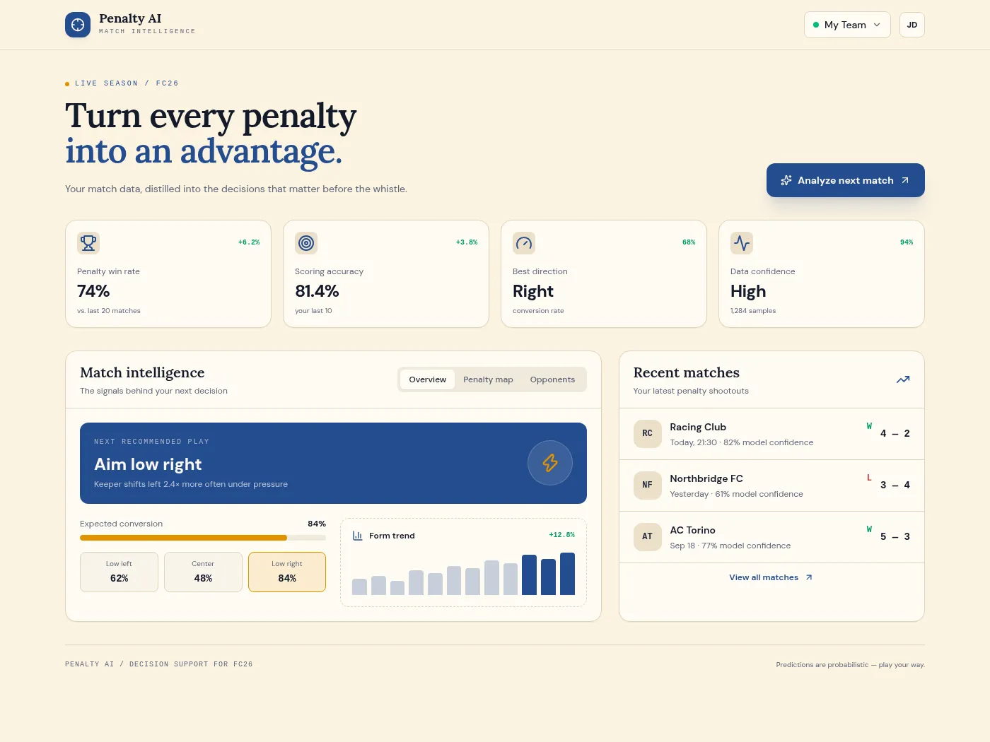 Penalty AI Analyzer