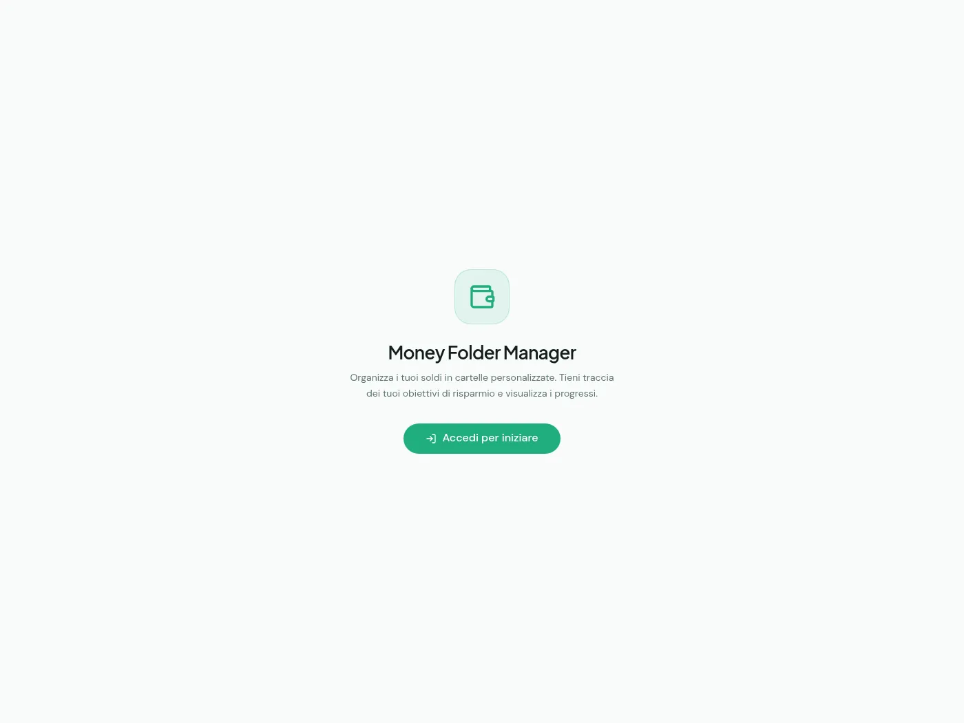 Money Folder Manager