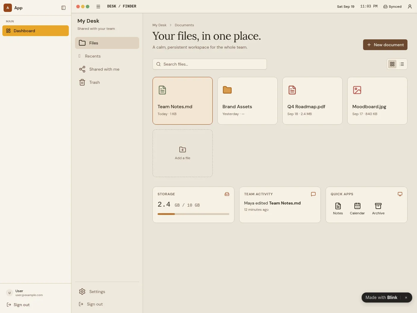 Mac OS Web Simulator