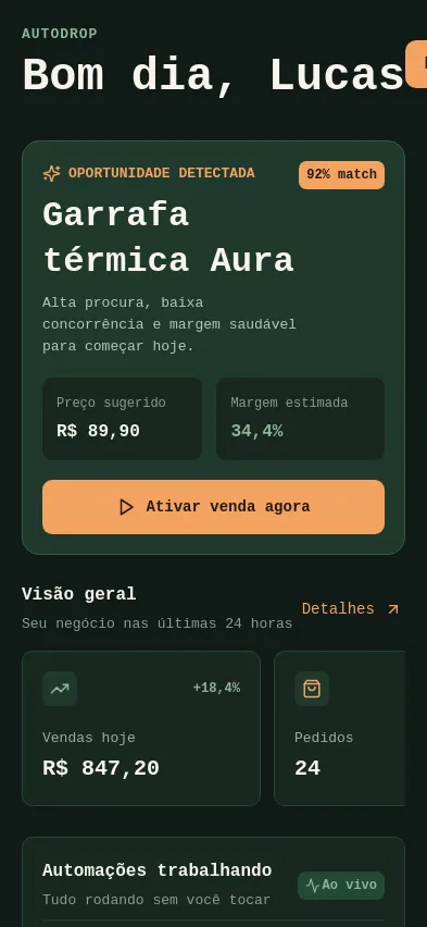 AutoDrop Sales App