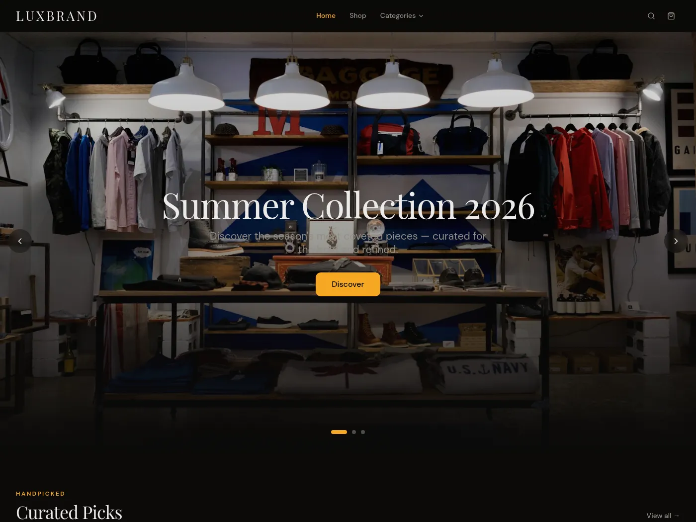 LuxBrand Commerce Suite