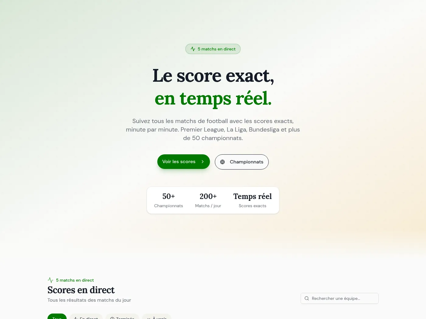 FootScore Exact