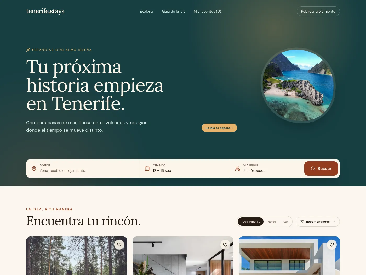 Tenerife Stays Finder