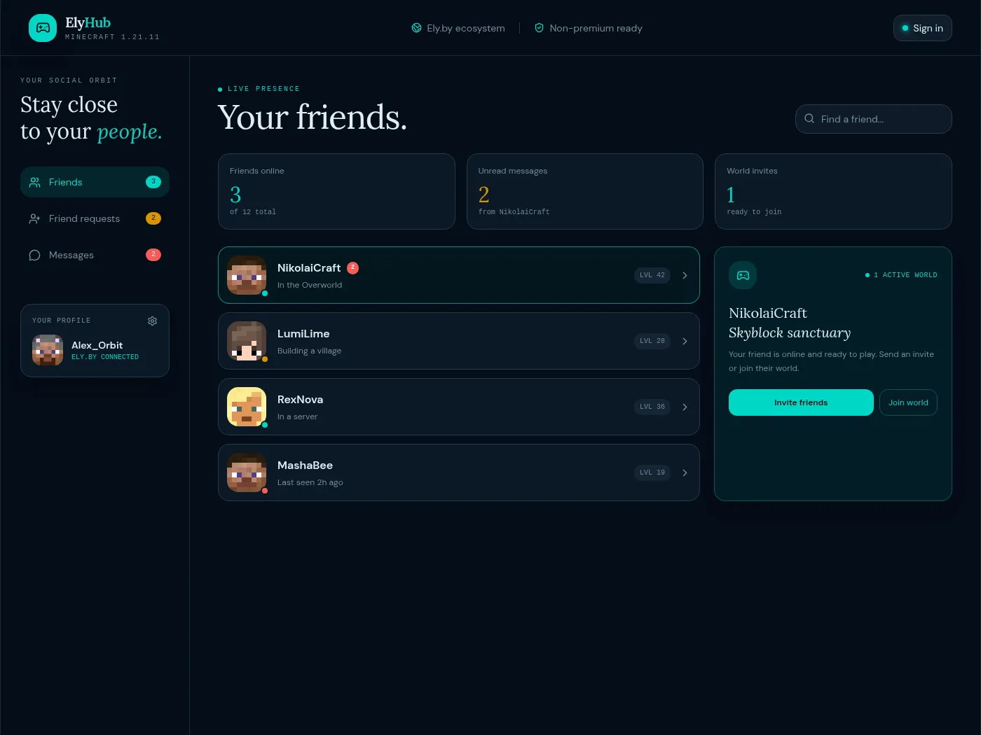 ElyHub Mod