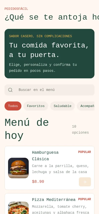 PedidosFácil App