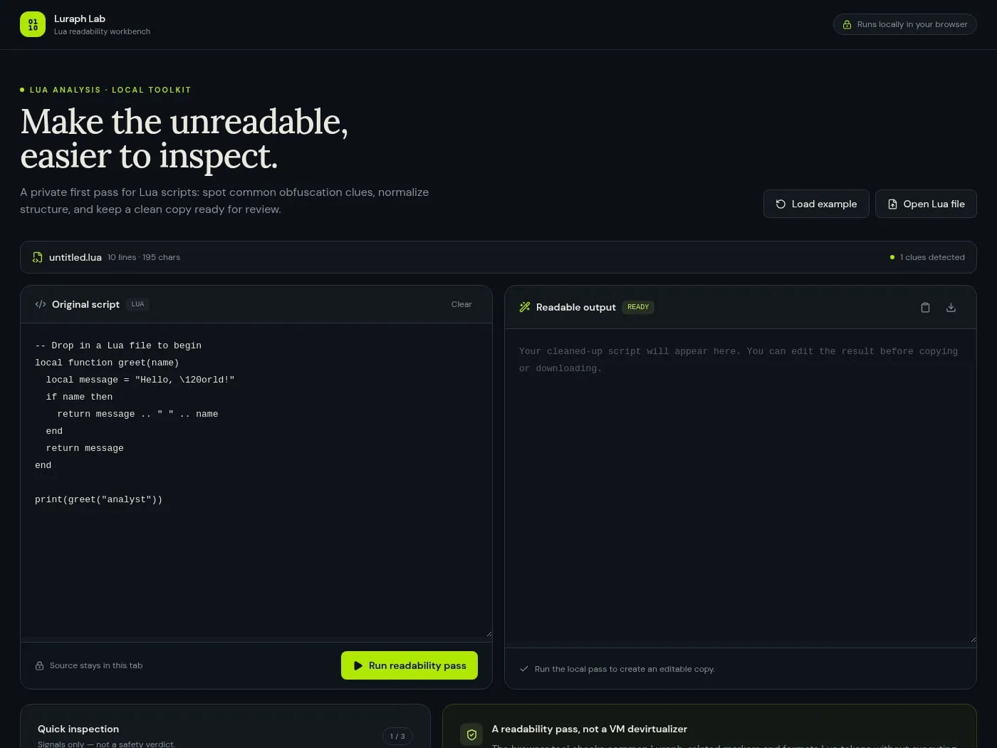 Luraph Lua Deobfuscator