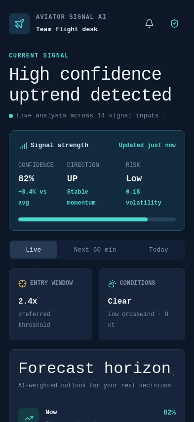 Aviator Signal AI