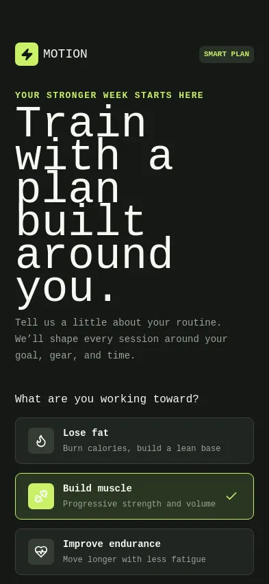 AI Workout Planner