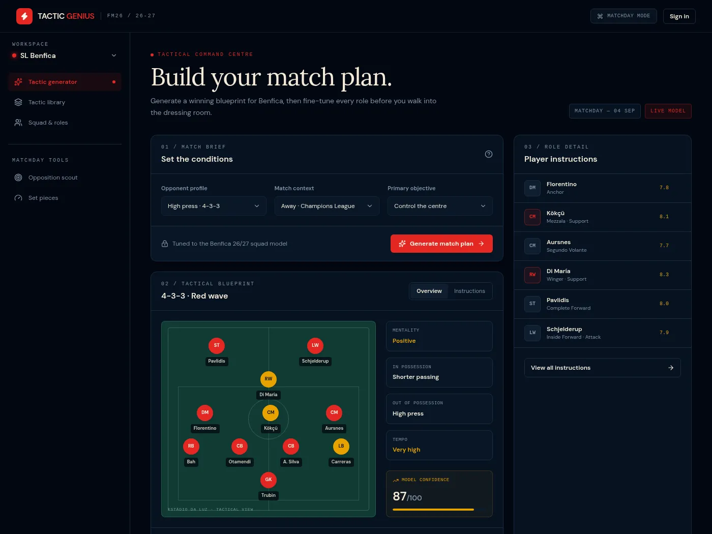 FM26 Tactic Genius