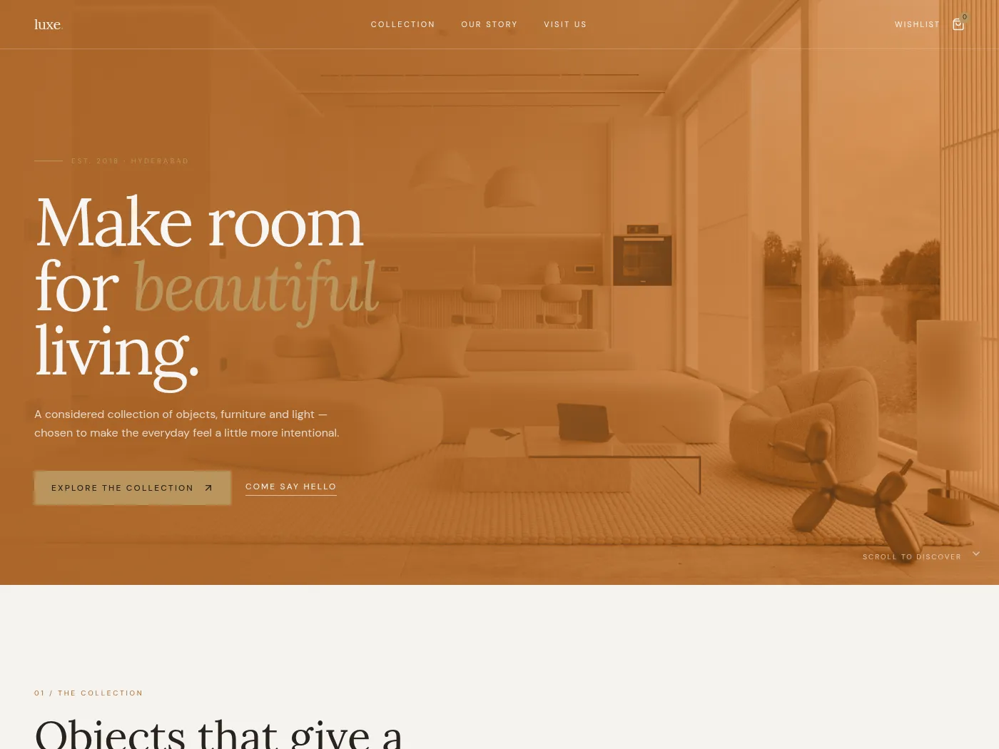 Luxe Decor Shop Site