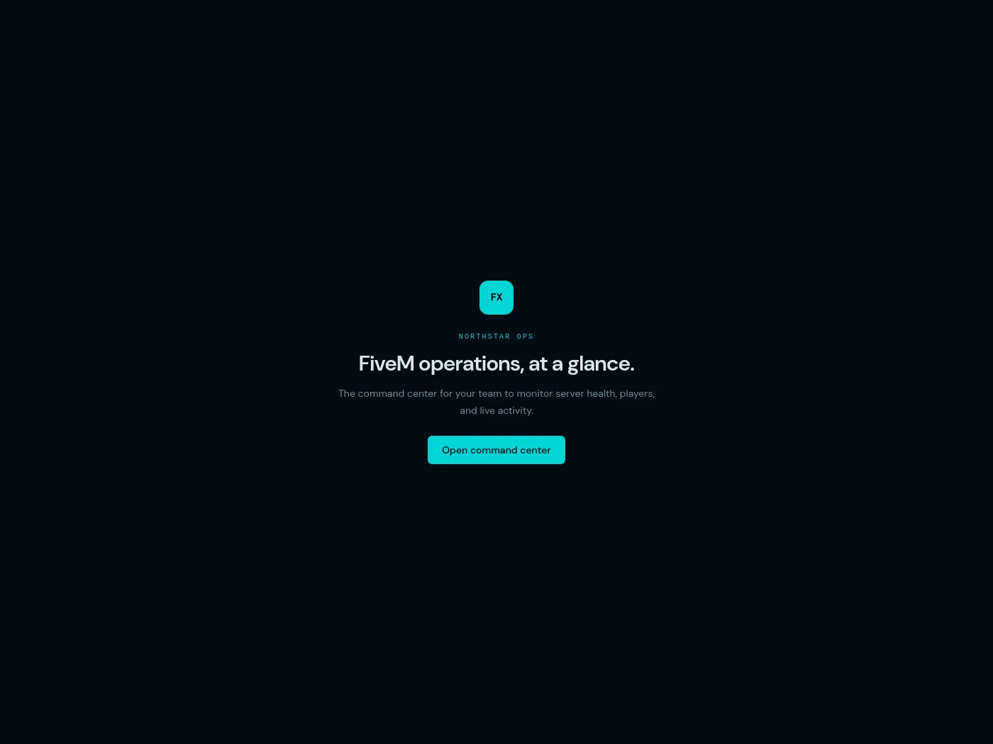 FiveM Admin Console