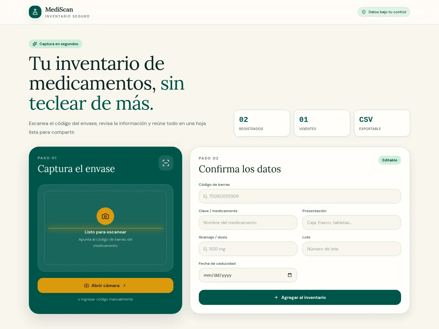 MediScan Tracker