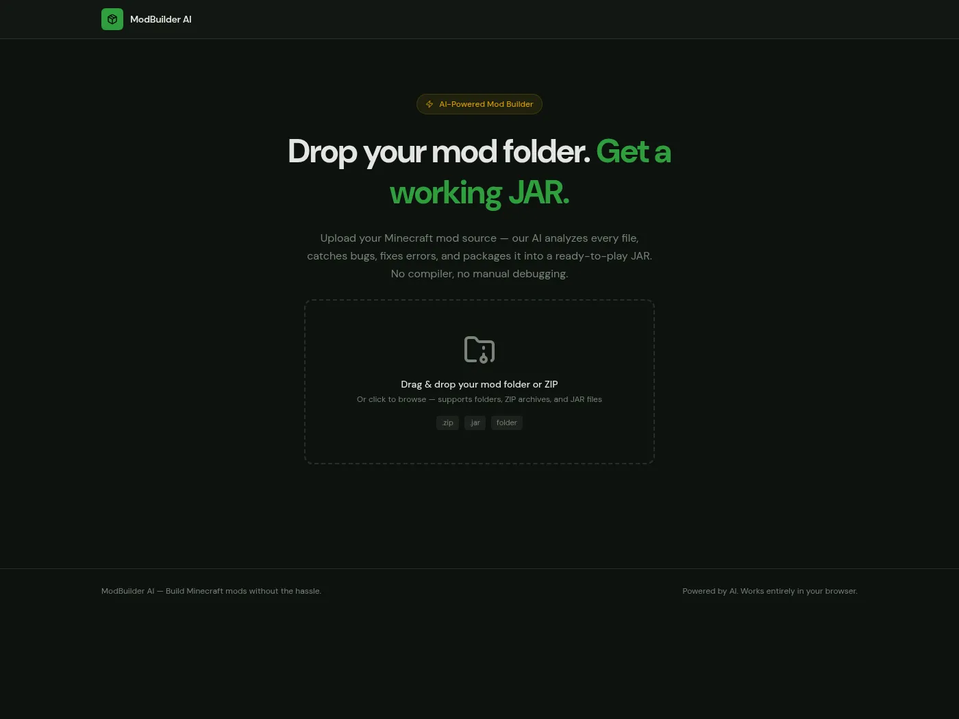 ModBuilder AI