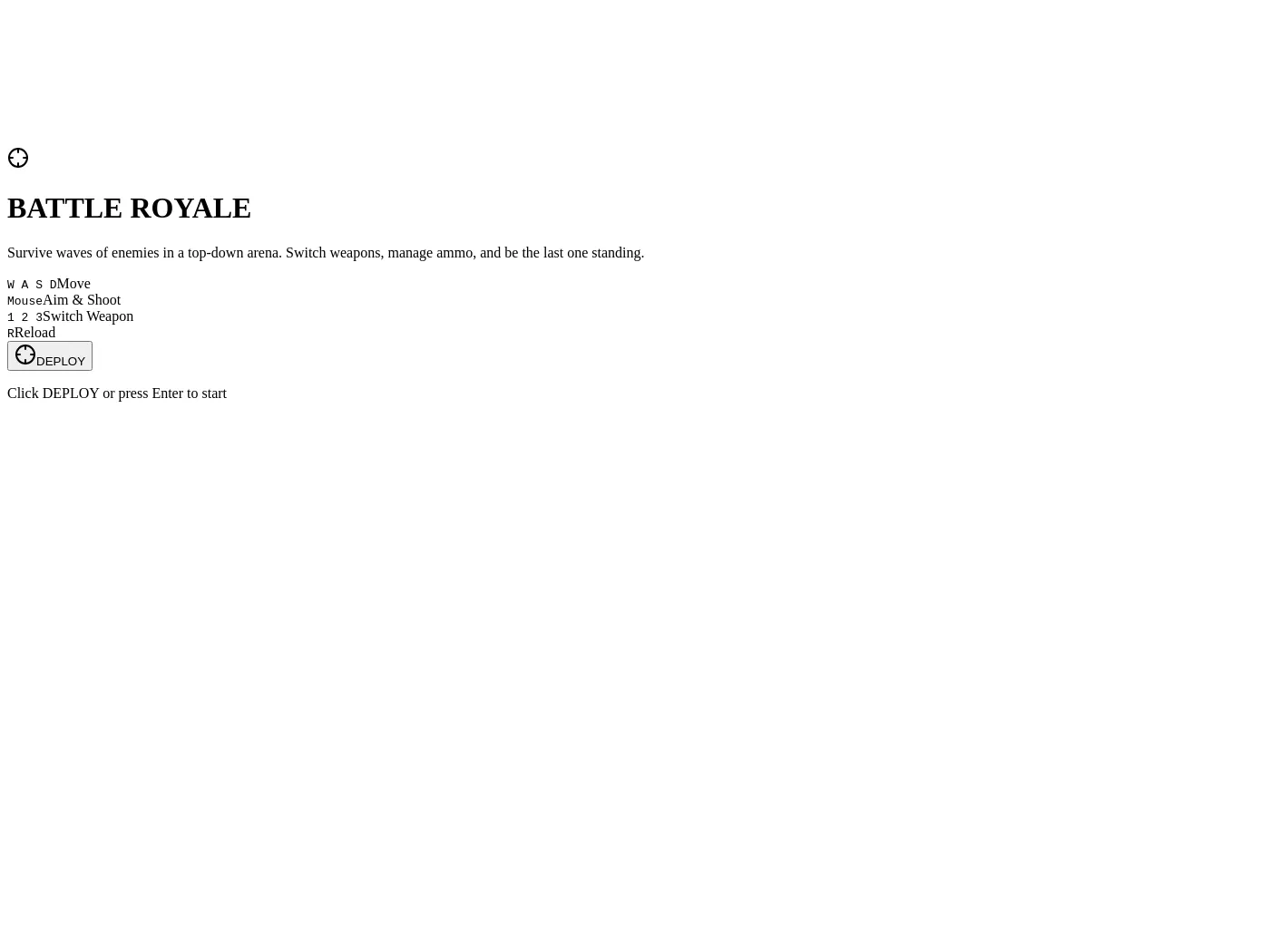 Battle Royale Prototype